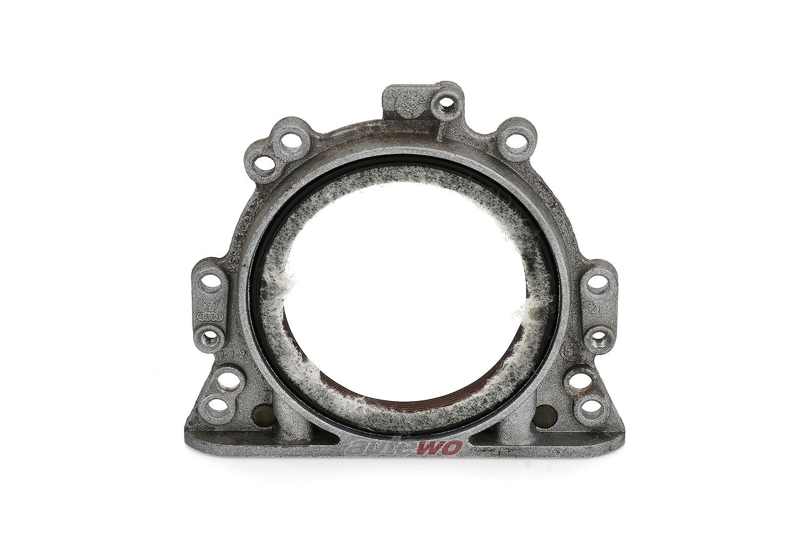 028103171B Audi/VW A4 B5/A6 4B/Cabrio Typ 89 Motor Dichtflansch Hinten ...