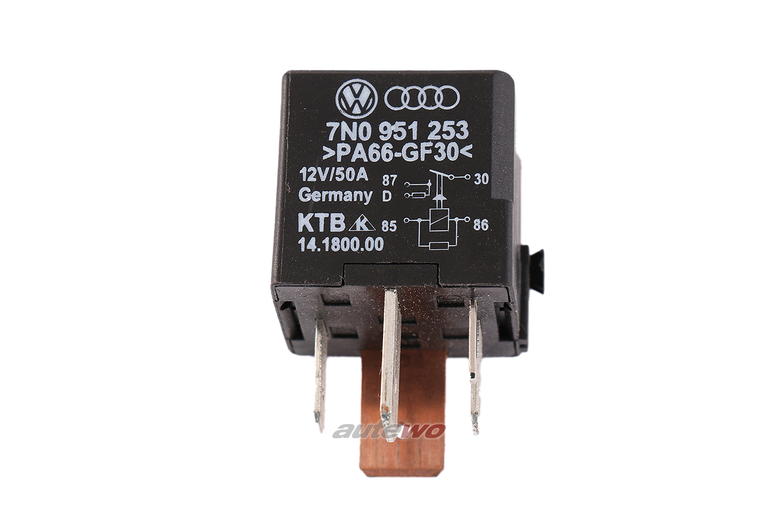 7N0951253 NEU VW Bus/Golf/Caddy/Crafter/Passat Relais 512 ...