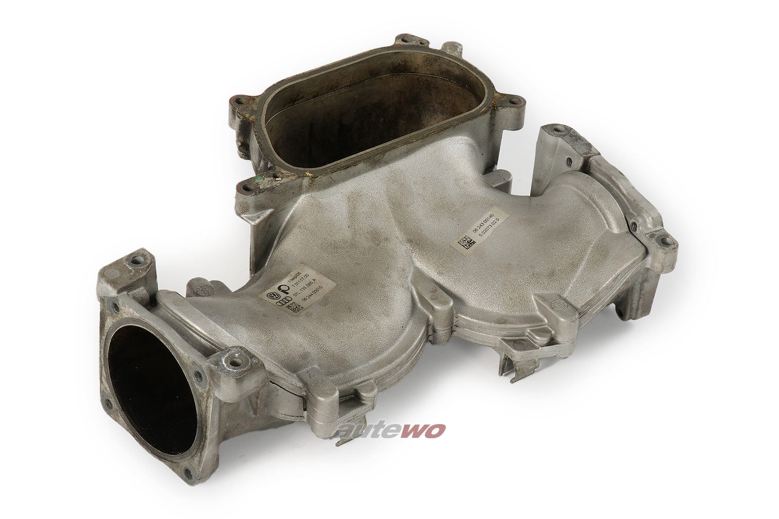 07L133085A Audi S6 4F/C6/S8 D3/4E 5.2l V10 Luftverteilergehaeuse ...