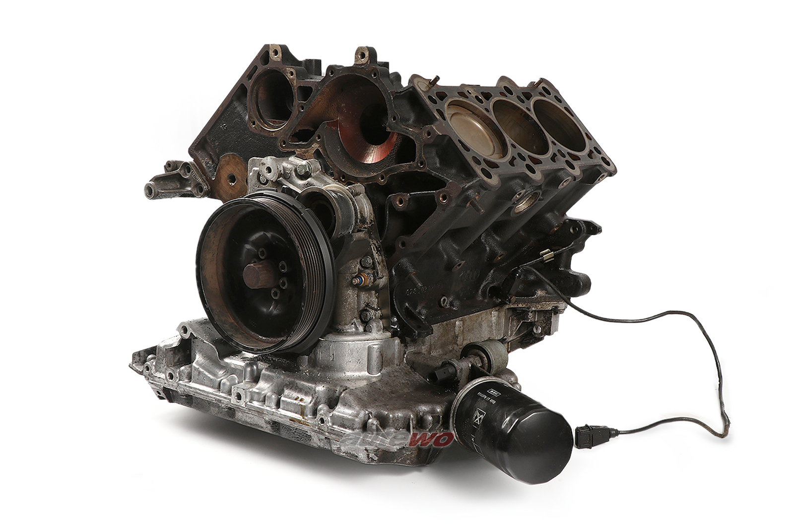 078100104AX Audi Cabriolet Typ 89 Facelift 2.6l V6 ABC Teil-Motor ...