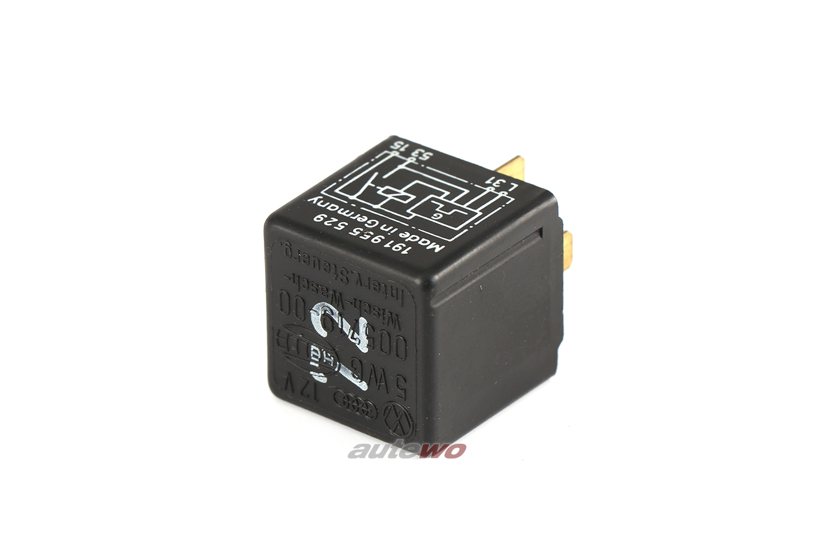 Audi/VW 80/100/A4/A6 Relais 72 Scheibenwischer hinten 191955529 ...