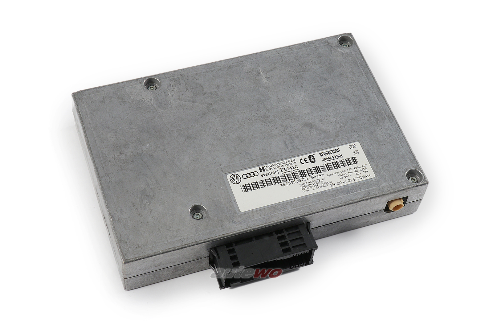 8P0862335H Audi A2 8Z/A3 8P/A4 8E/R8/TT 8J Interfacebox Handy Freisprechanlage | diverse ...