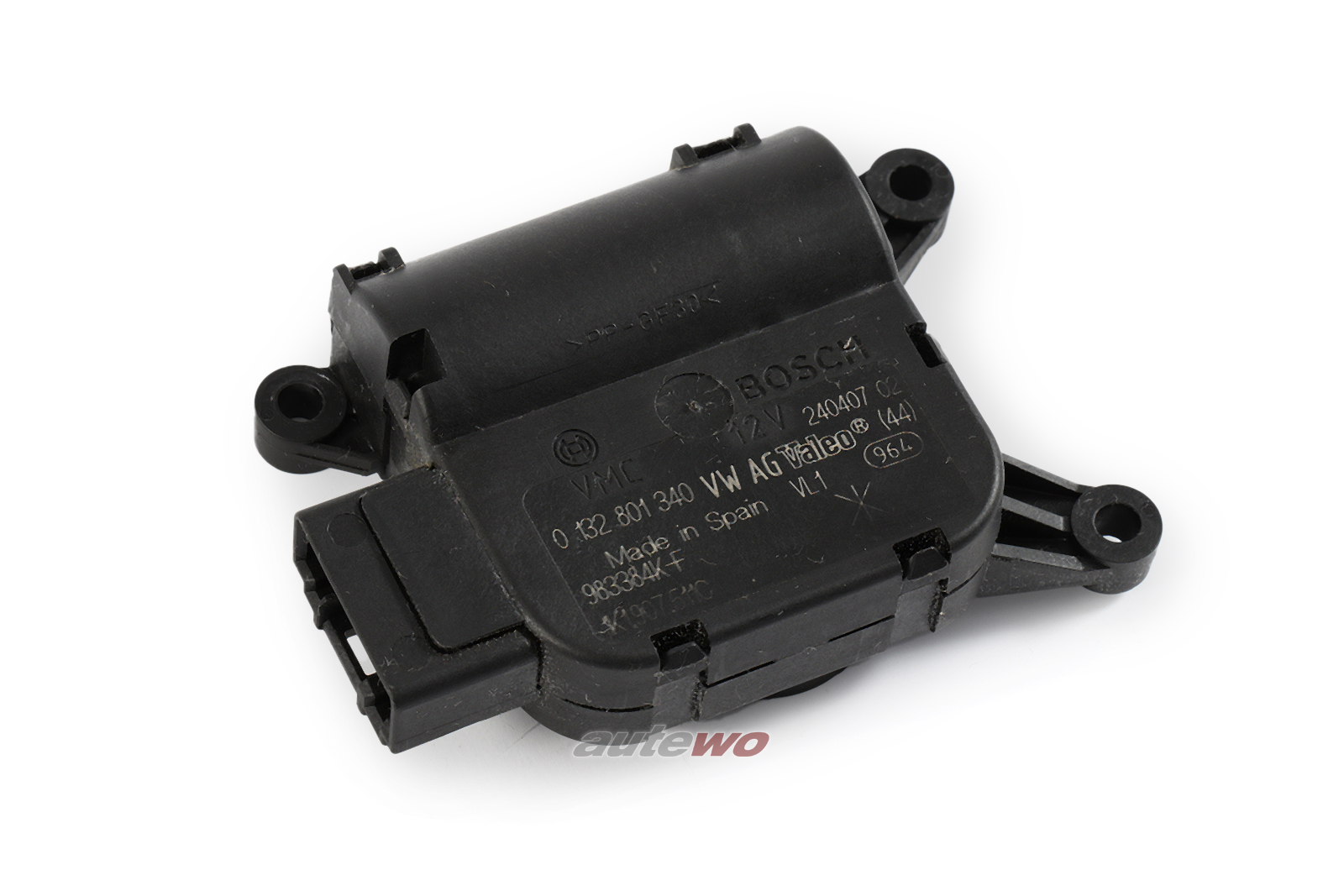 1K1907511C Audi A3 8P/Q3 8U/TT 8J Stellmotor Temperaturregelklappe V158 ...