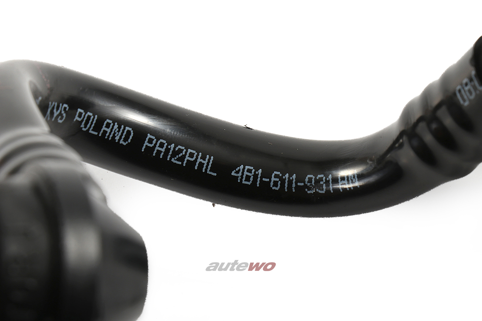 4B1611931AN Audi/VW A6/S6 4B/C5 Unterdruckleitung Bremskraftverstärker ...