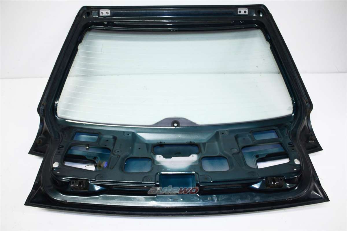 Audi 80 B4/S2/RS2 Avant Heckklappe + Scheibe LZ6U smaragd-grün ...