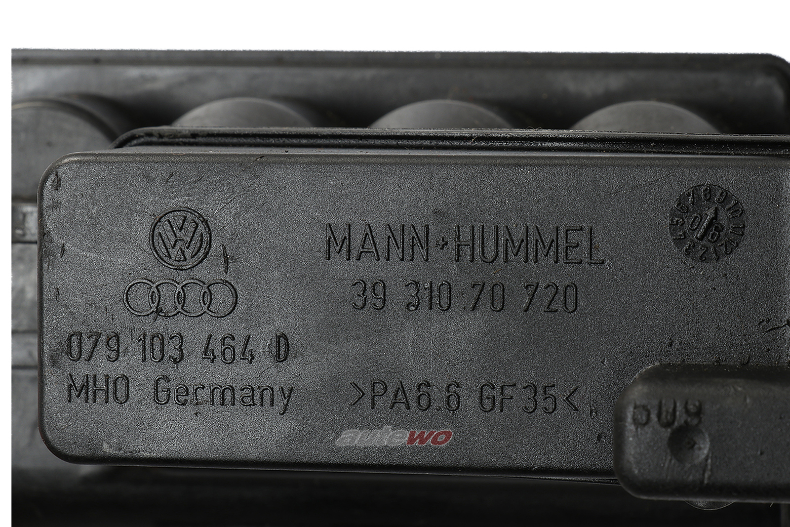 079103464D Audi/VW S6 4F/C6 5.2l Ölabscheider Kurbelgehäusentlüftung ...