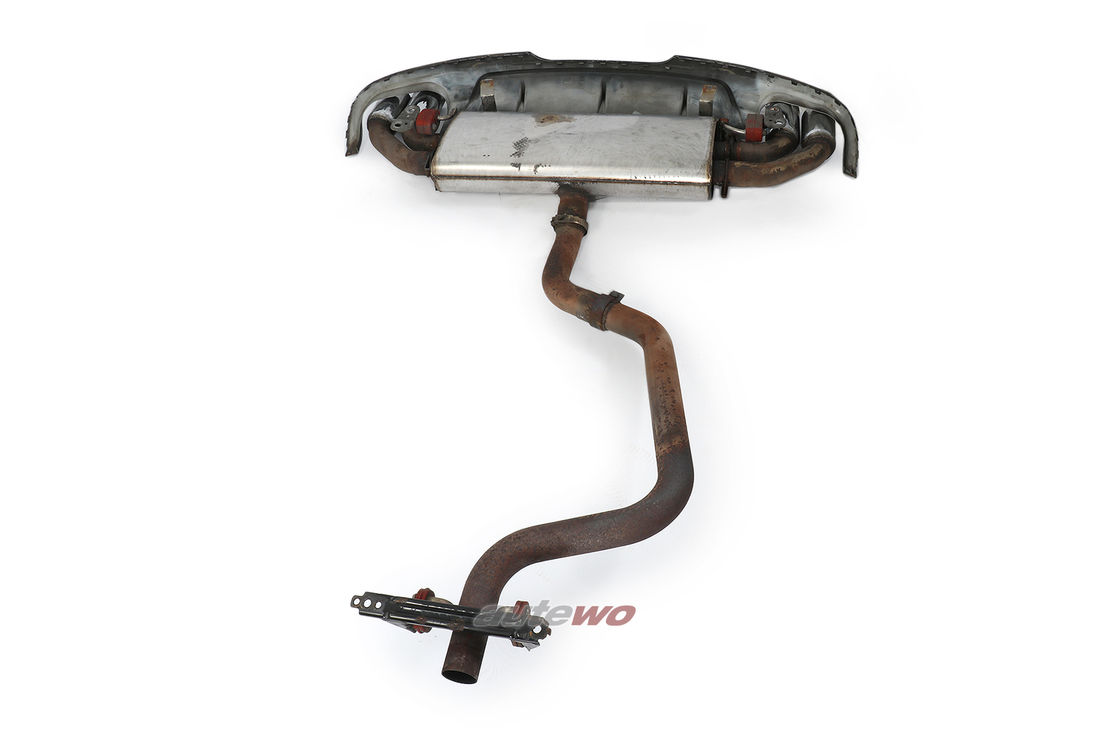 8J0800103 Audi TT 8J 2.0/3.2l ABT Sportsline Sport-Abgasanlage ...