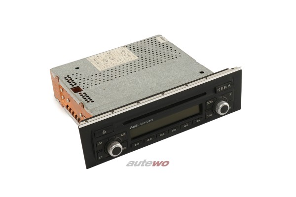 8E0035186AB 8E0057185B Audi A4 S4 RS4 Cabrio 8H B7 Radio Audi Concert II CD