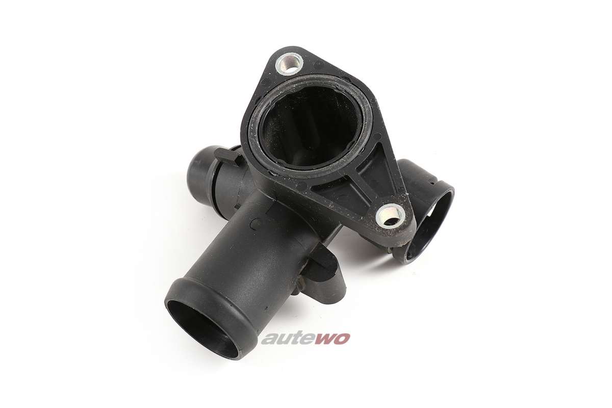 06B121133D/E NEU Audi/Seat A4 8E/B6/B7/Cabrio 8H 1.8l Kühlwasserflansch ...