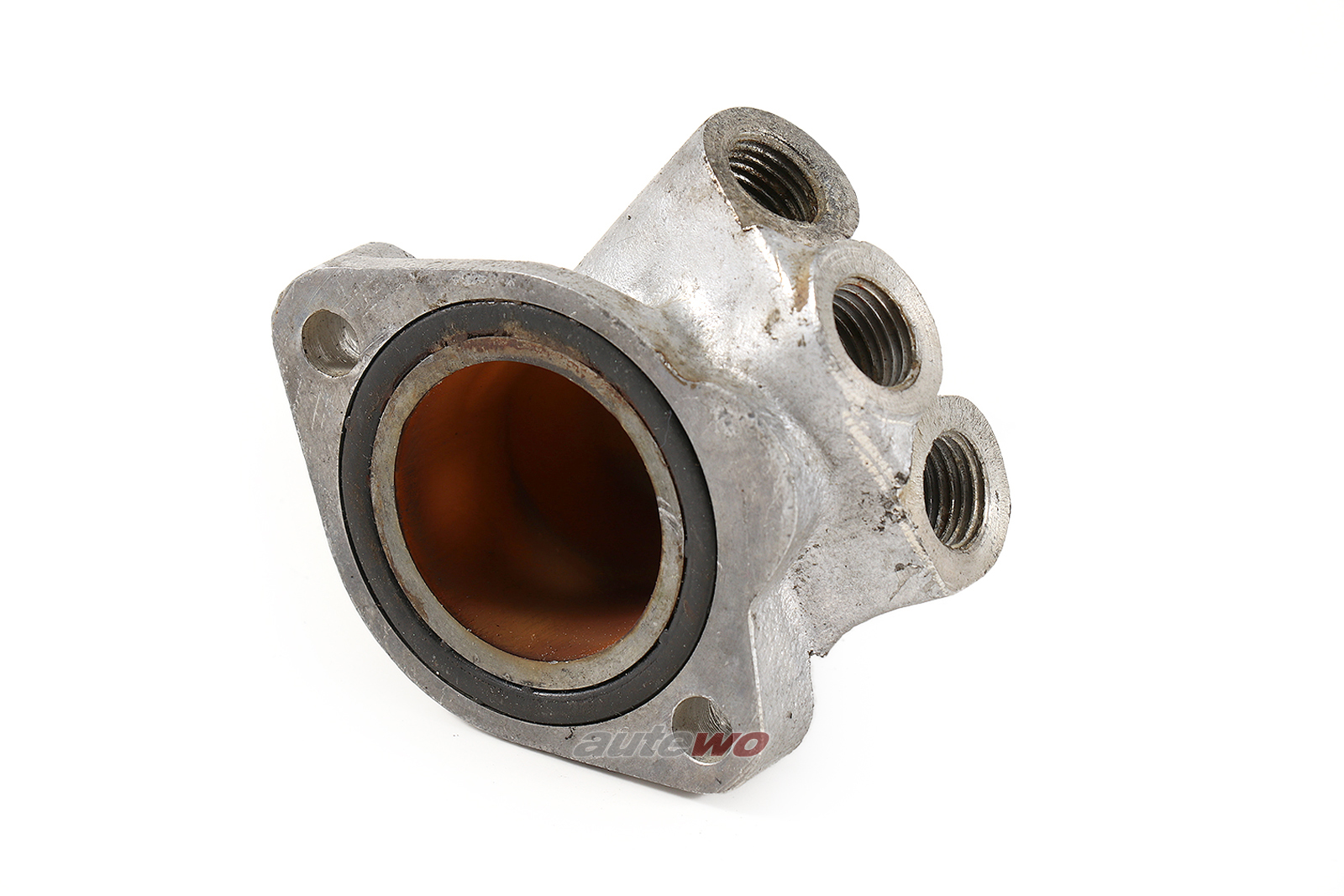 Audi A3 8L 1.9l TDI Kühlwasser Flansch + Glühkerzenaufnahme 028121145B ...