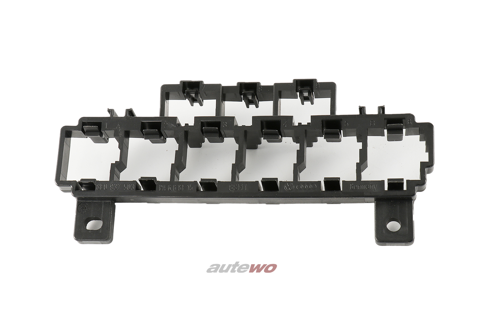 8E0937503 Audi/Seat A4/S4/RS4 B6/B7/Cabrio 8H Relaisträger 9 fach ...