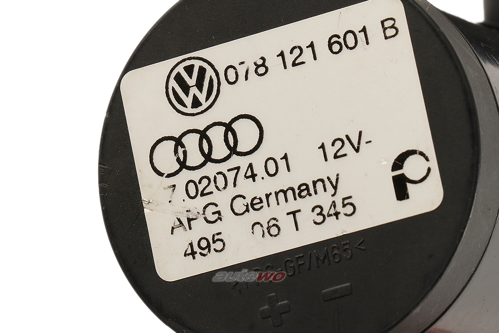 078121601B Audi/Skoda/VW A4 B5/B6/B7/8E/8H/A6 4B/C5/RS6 4F/C6 ...