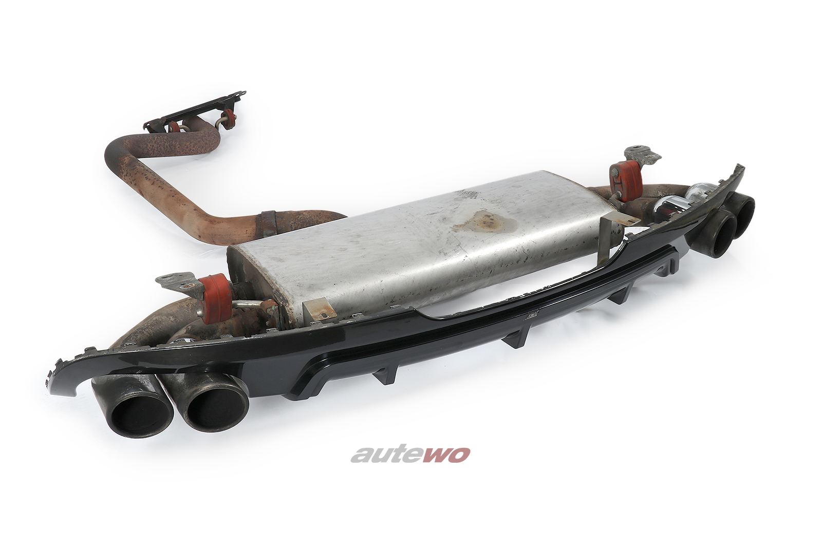 8J0800103 Audi TT 8J 2.0/3.2l ABT Sportsline Sport-Abgasanlage ...