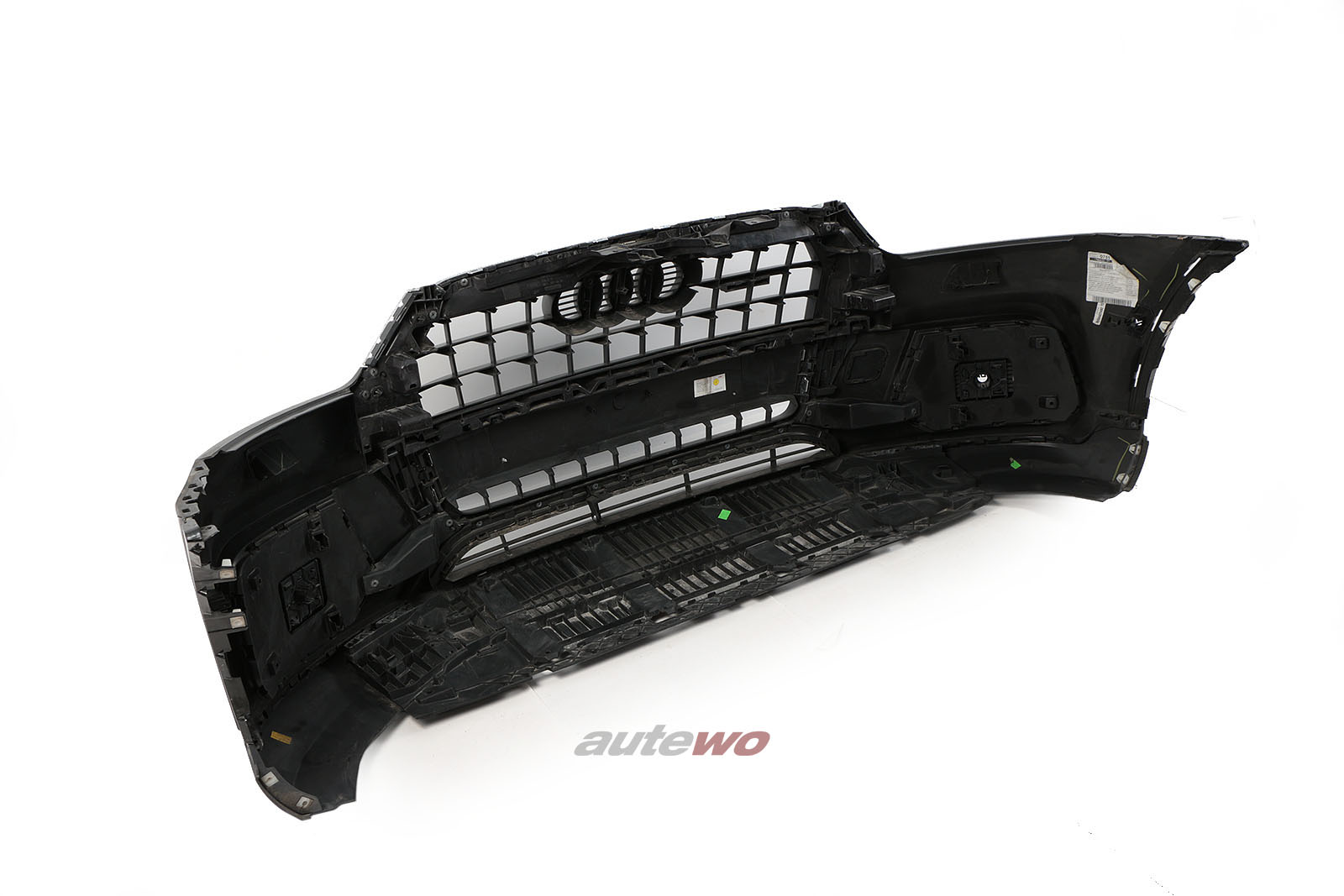 8U0807065L Audi Q3 8U Stoßstange vorne LY9T Mythosschwarz-metallic ...