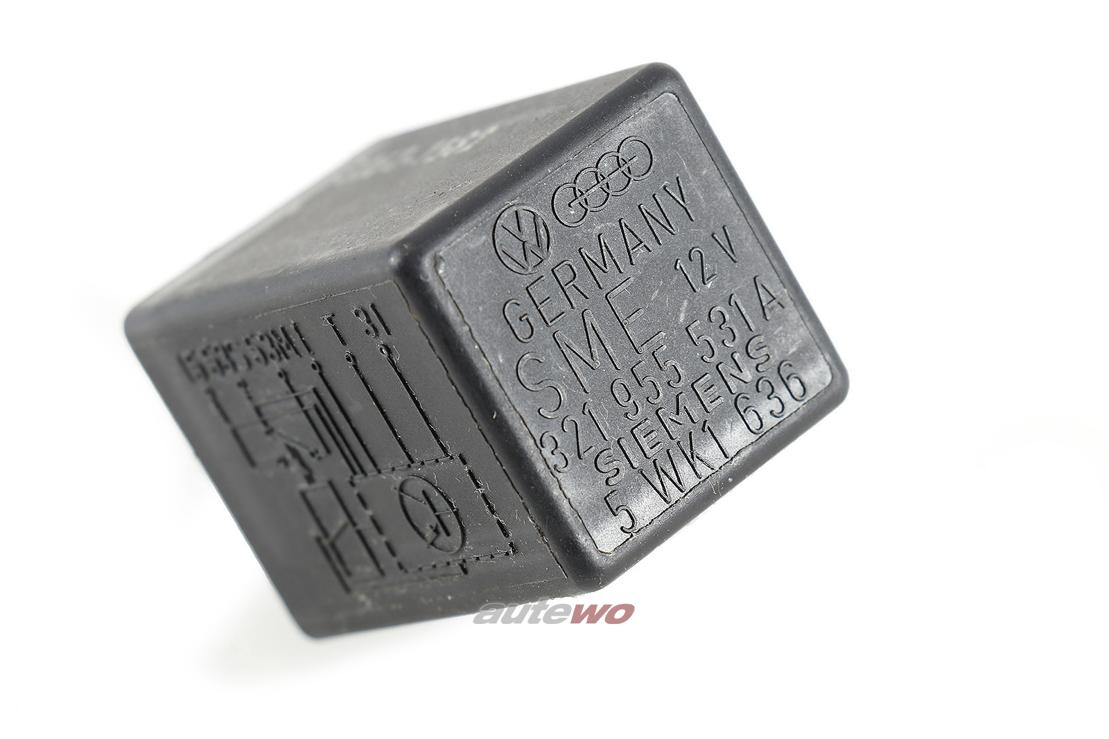 321955531A Audi 80/90/Urquattro/S2/RS2/100/200 Relais 19 ...