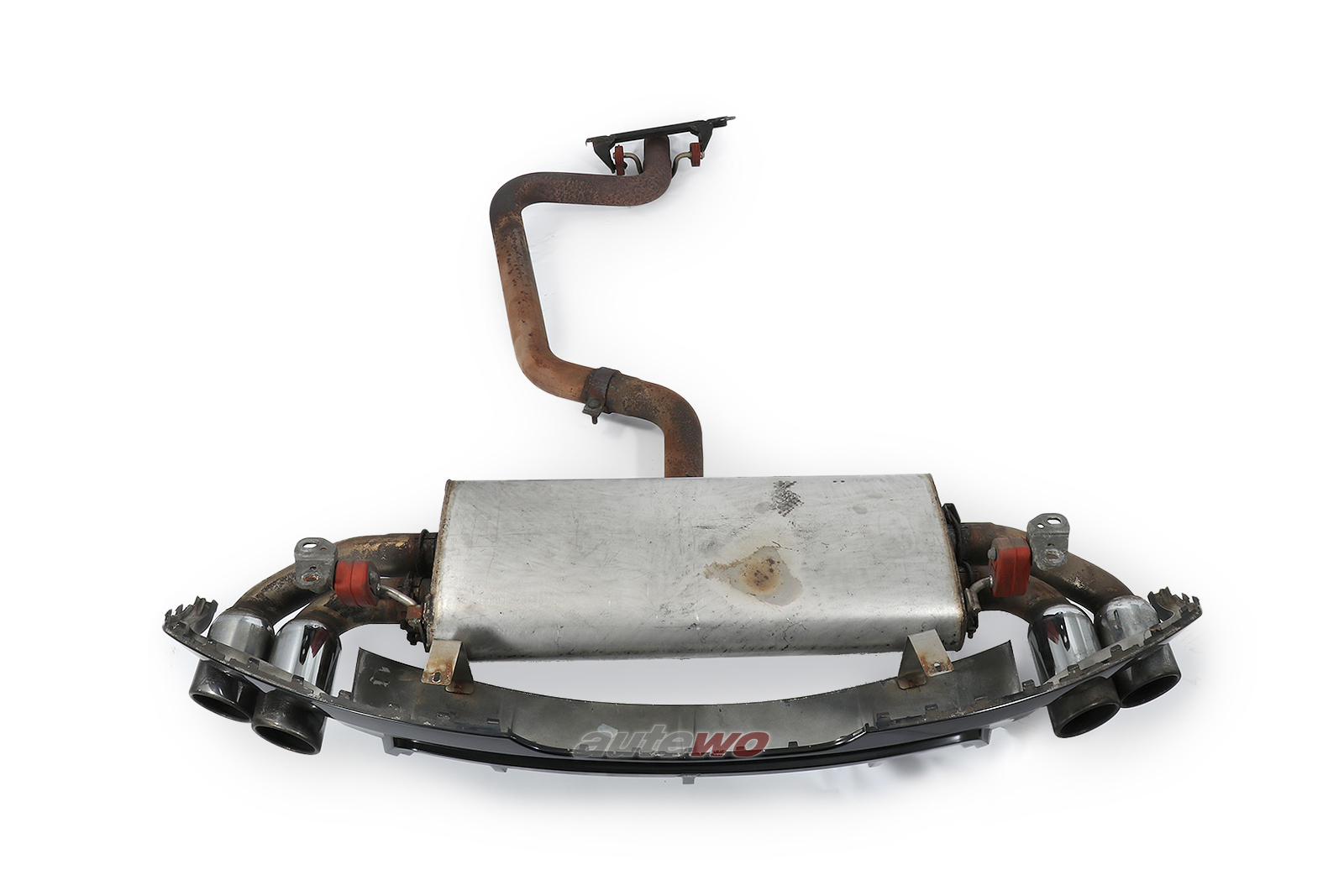 8J0800103 Audi TT 8J 2.0/3.2l ABT Sportsline Sport-Abgasanlage ...