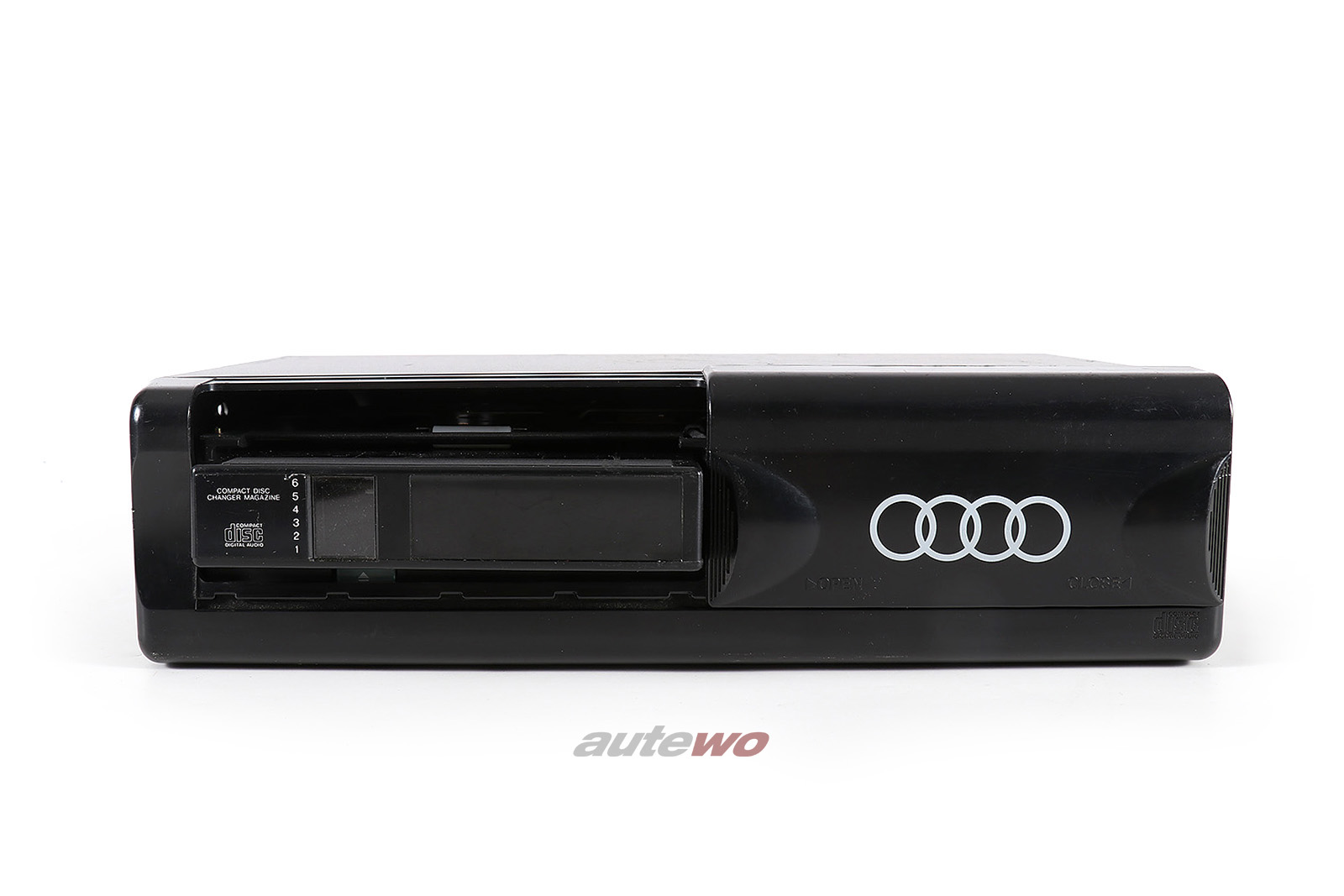 4d0035111 X Audi 80 Typ 89 Cabrio A4 B5 A6 C4 A8 D2 6 Fach Cd Wechsler
