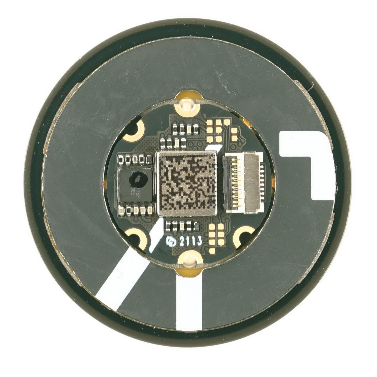 Samsung Galaxy Watch 4 40 mm SM-R860 Back Cover Glas + Kleber, schwarz ...