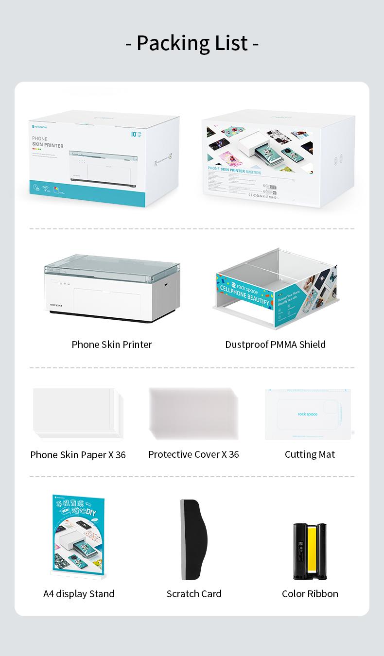 Rock Space Phone Skin Printer DHP511 - Folien-Drucker | Rock Space | NG ...