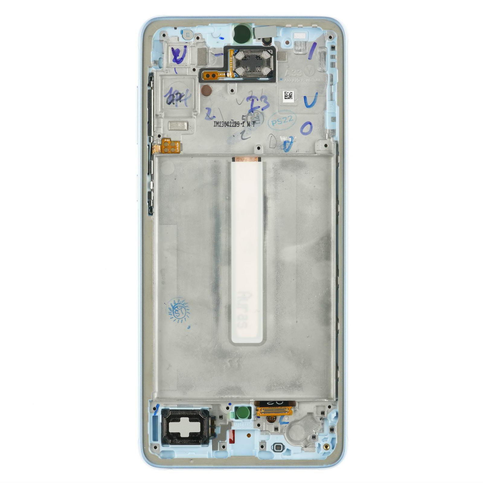 Samsung Galaxy A33 5G SM-A336B Display LCD Modul, Blau | Galaxy A33 (SM ...