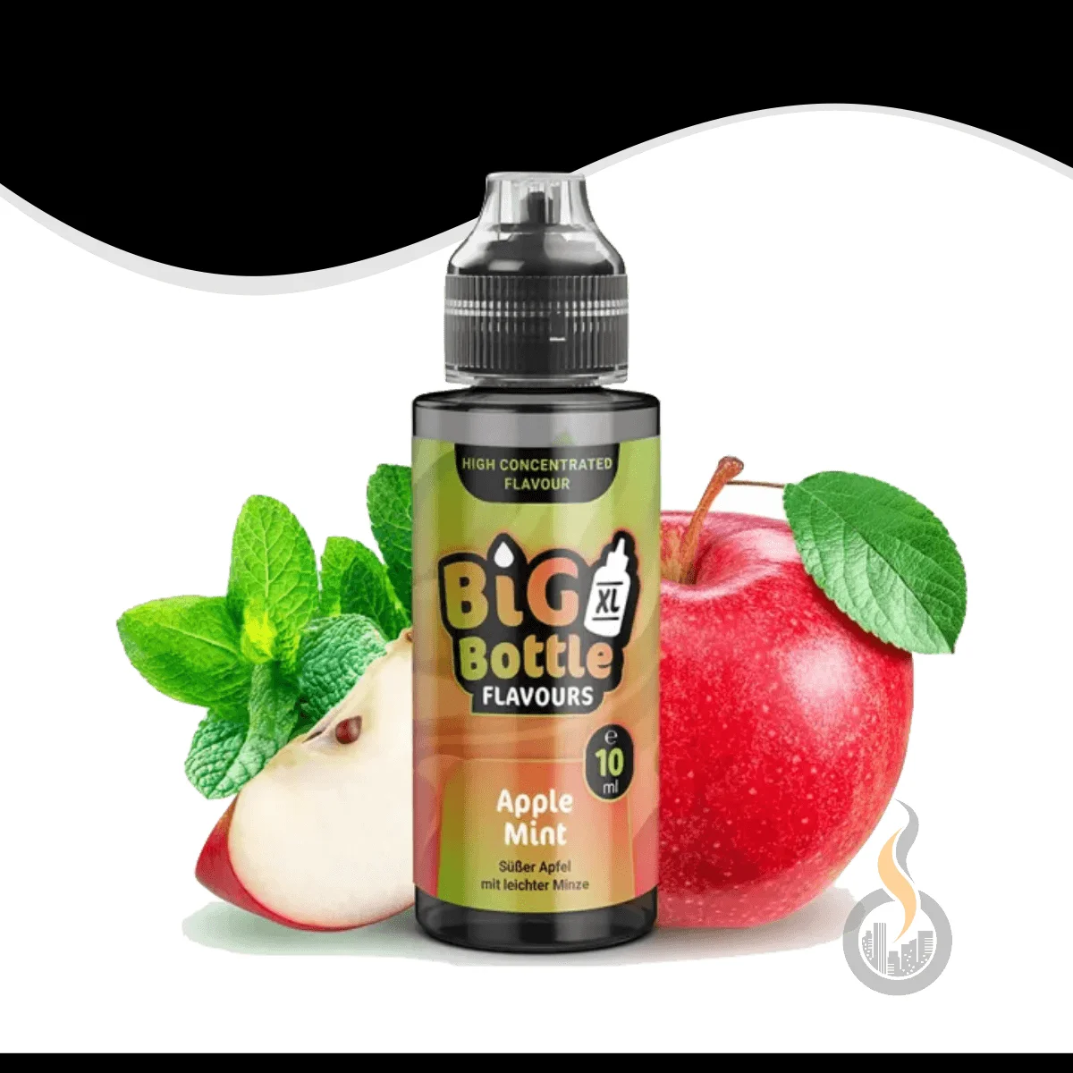 BIG BOTTLE FLAVOURS Apple Mint Aroma - 10 ml BIG BOTTLE FLAVOURS Apple Mint Aroma - 10 ml