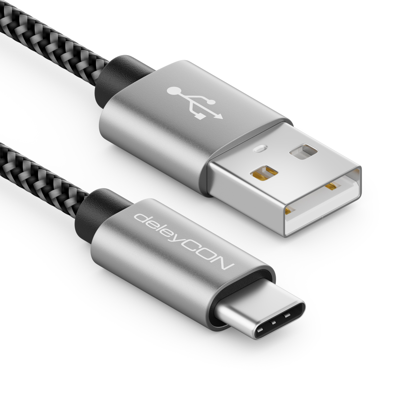 3 0m USB C Kabel Nylon Ladekabel Datenkabel USB Typ C Handy Smartphone Tablet USB C NEU Kabel Adapter Memoryking