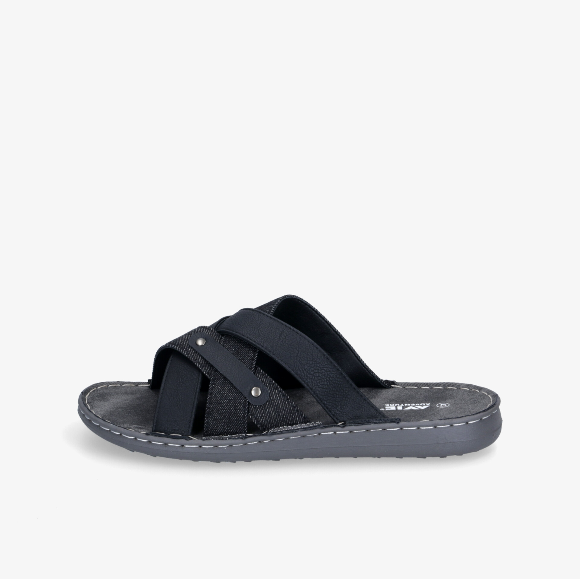 AVIC ADVENTURE Herren Pantoletten schwarz | kilagoo