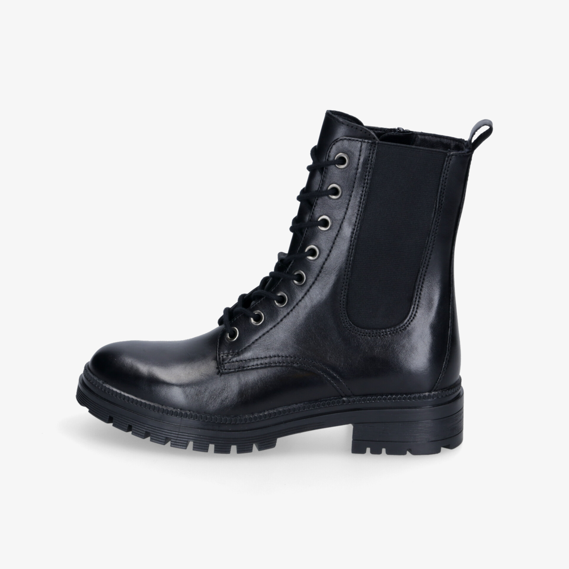 BLUE COX Damen Biker Boots schwarz | kilagoo