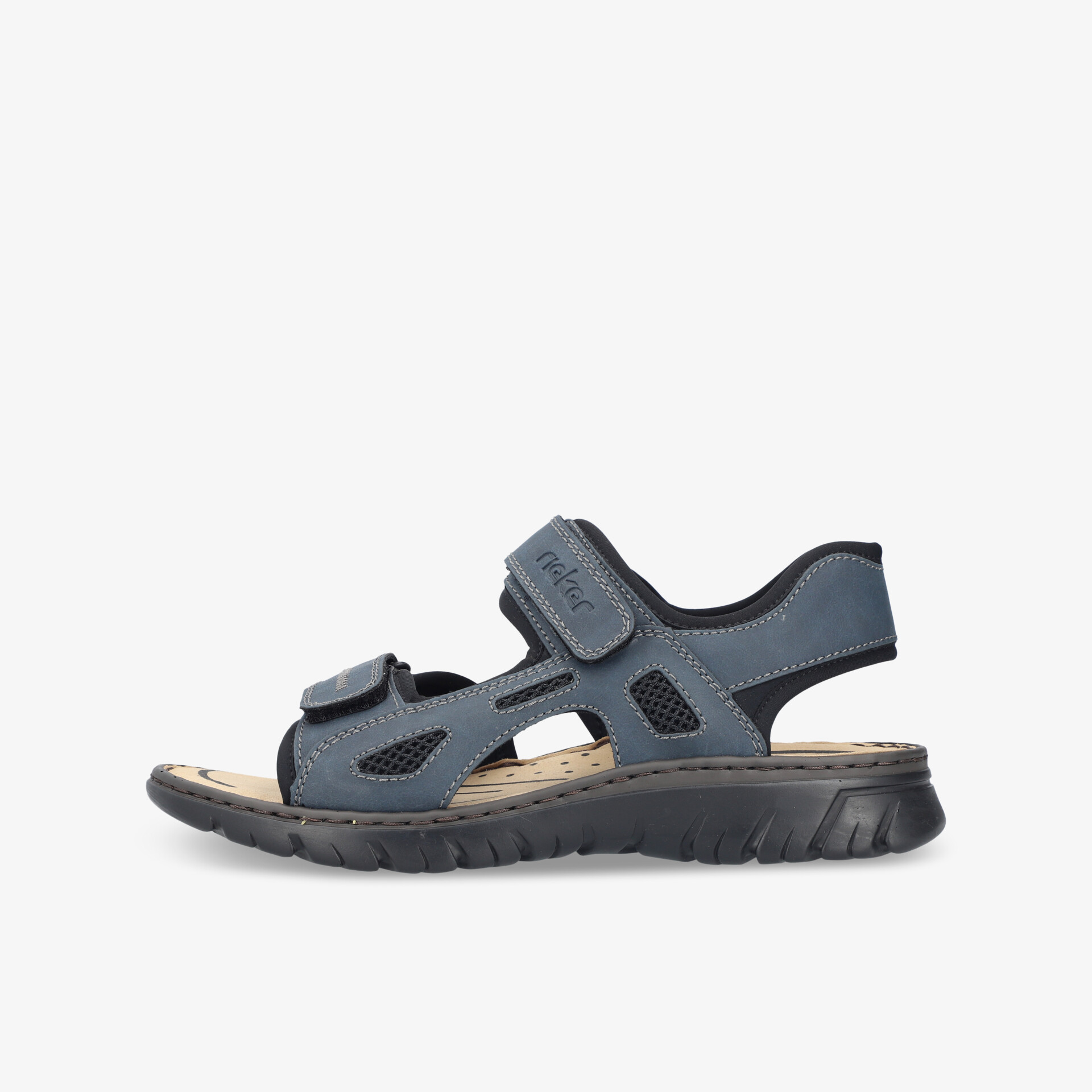 rieker Herren Sandalen blau | kilagoo