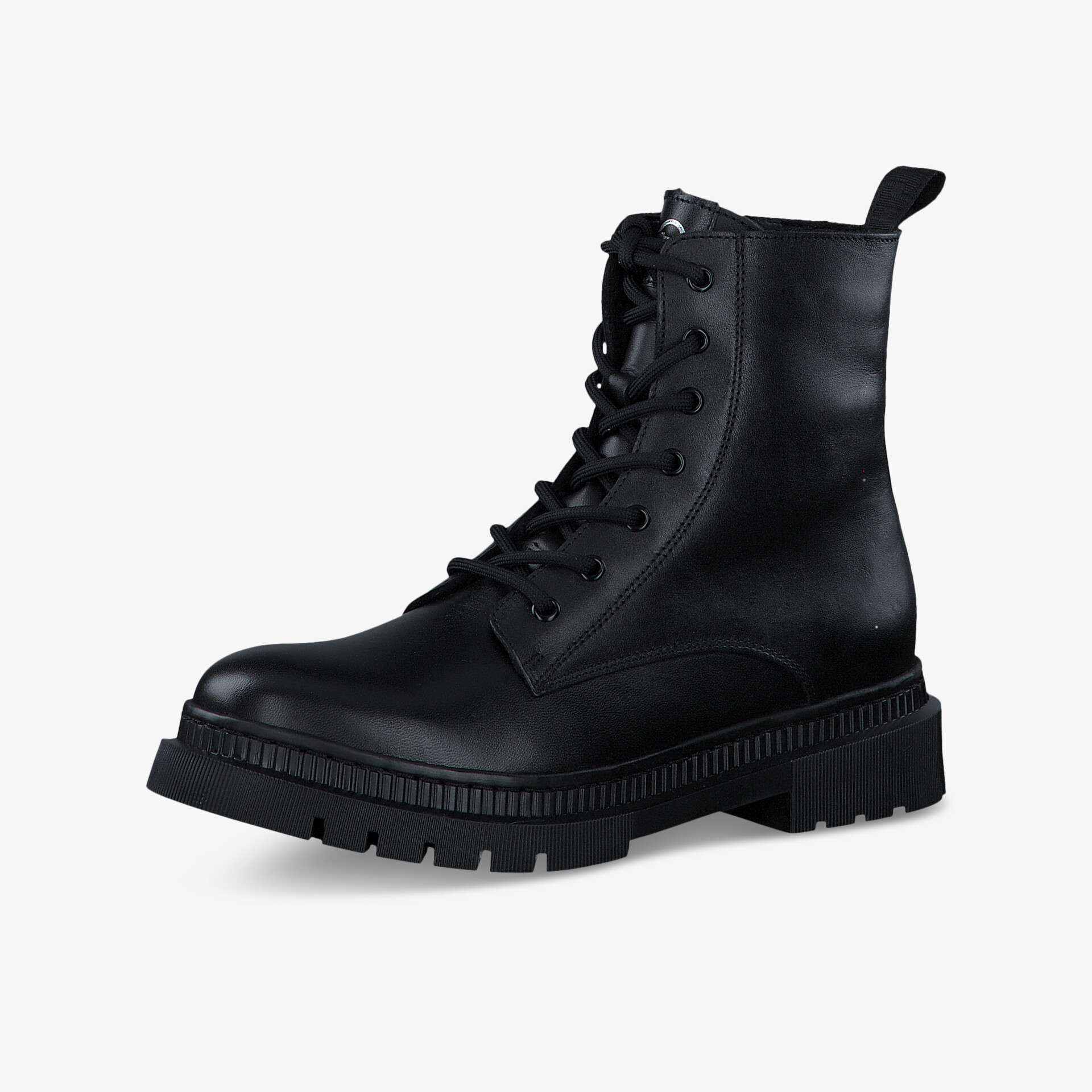 Tamaris Schnürstiefeletten schwarz | kilagoo