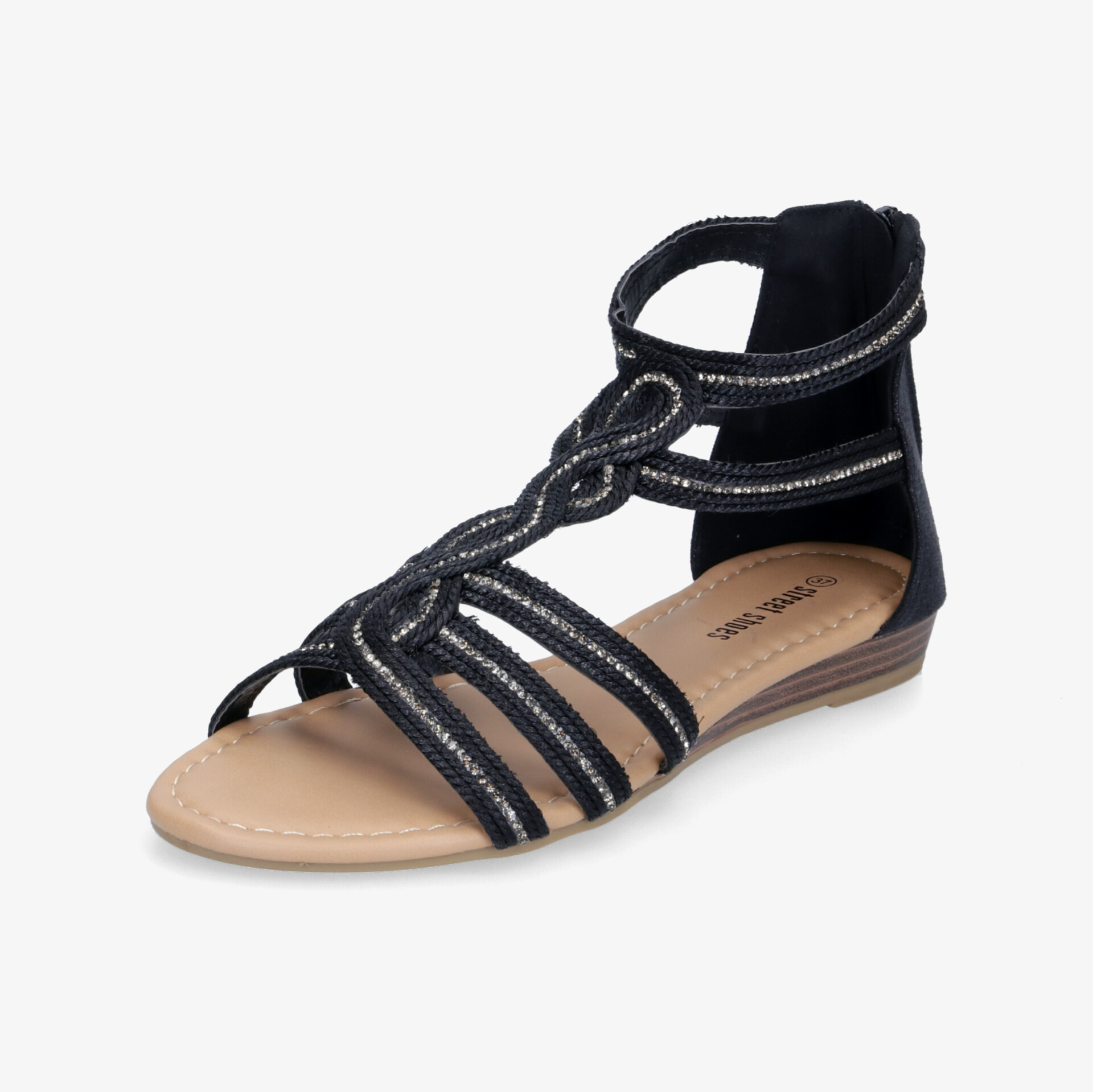 street shoes Damen Riemchensandalen schwarz | kilagoo