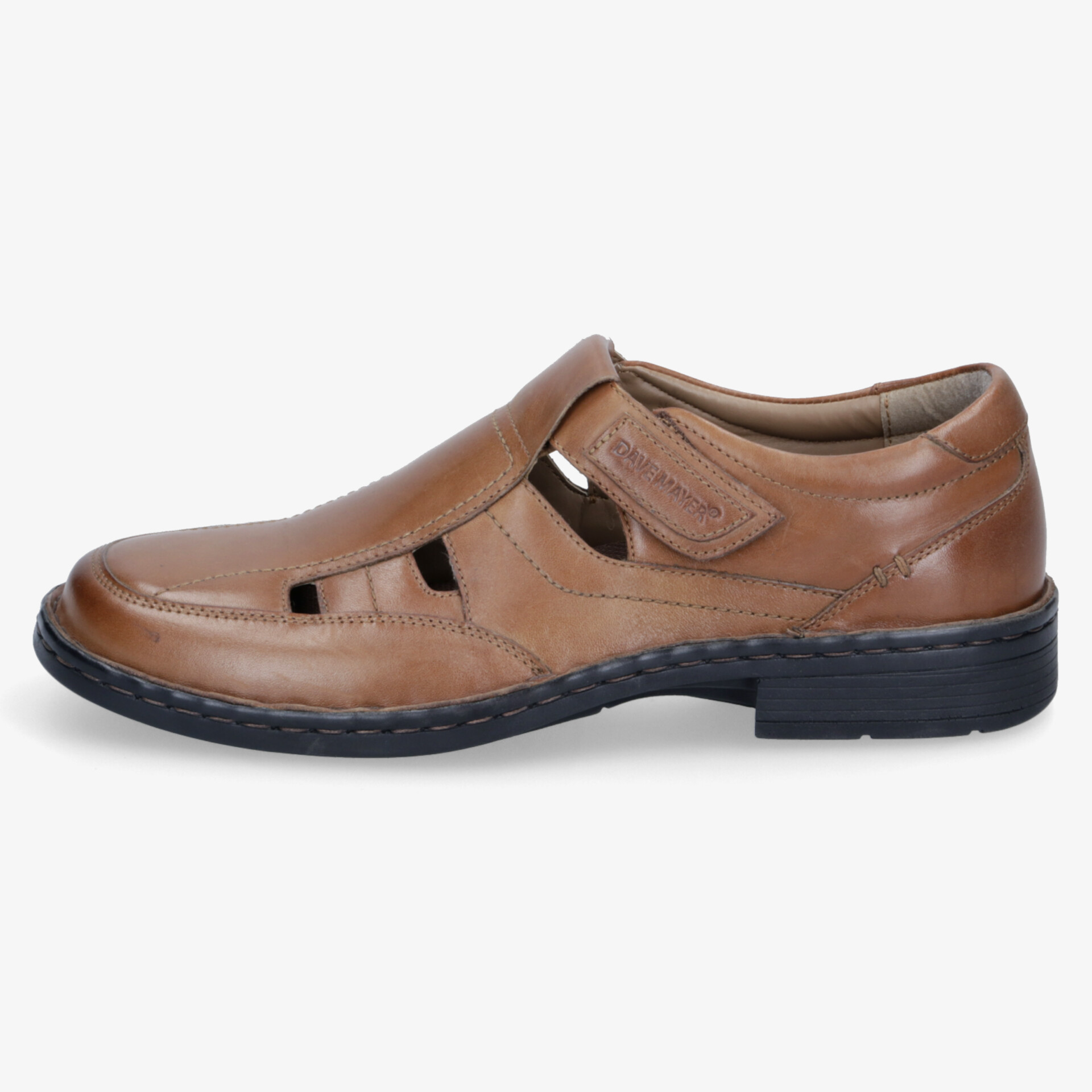 DAVE MAYER active Herren Slipper cognac - Bequem und stilvoll | reno.de
