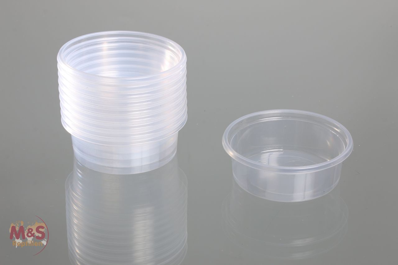 Ersatzbecher für Futterhalter medium, Ø 65mm | 10 Stück | bwe-medium10 ...