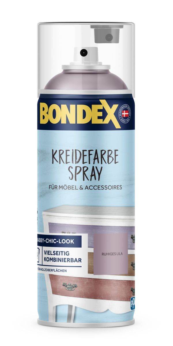 Bondex Kreidefarbe Spray in verschiedenen Farben | Ruhiges Lila | BONDEX_446768