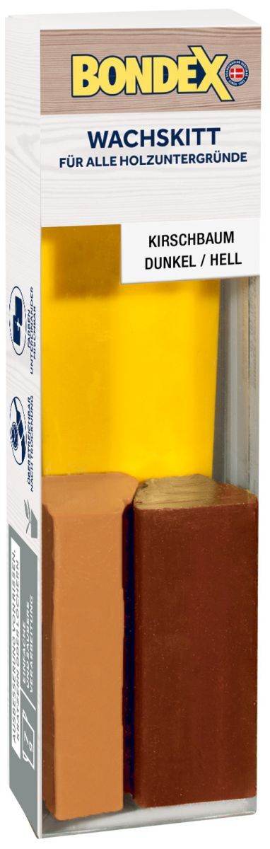 BONDEX Wachskitt, Reparaturset für Kratzer auf Holz, Wachs-Set | Kirschbaum Dunkel/Hell | BONDEX ...