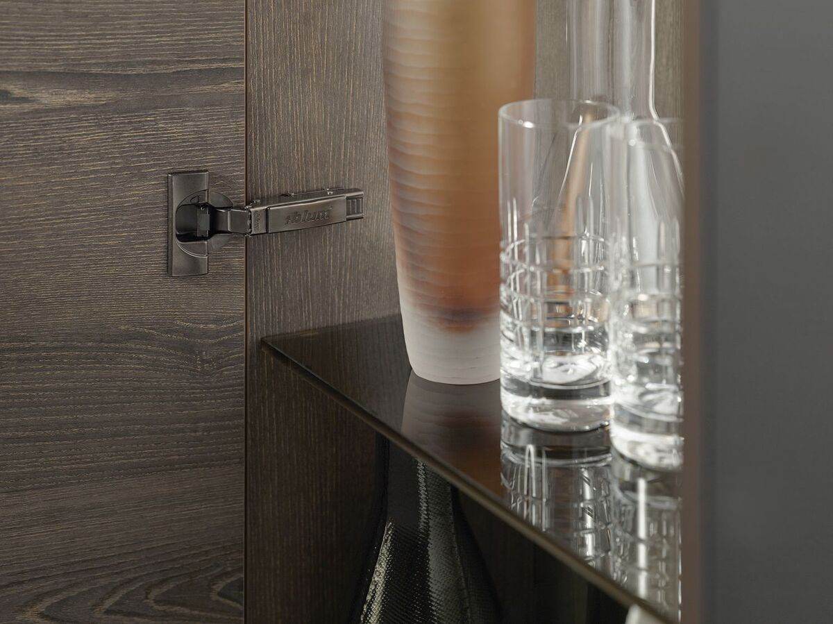 Blum 110° CLIP top BLUMOTION Scharnier-Sets zum Anschrauben mit Exzenter-Kreuzmontageplatten ...