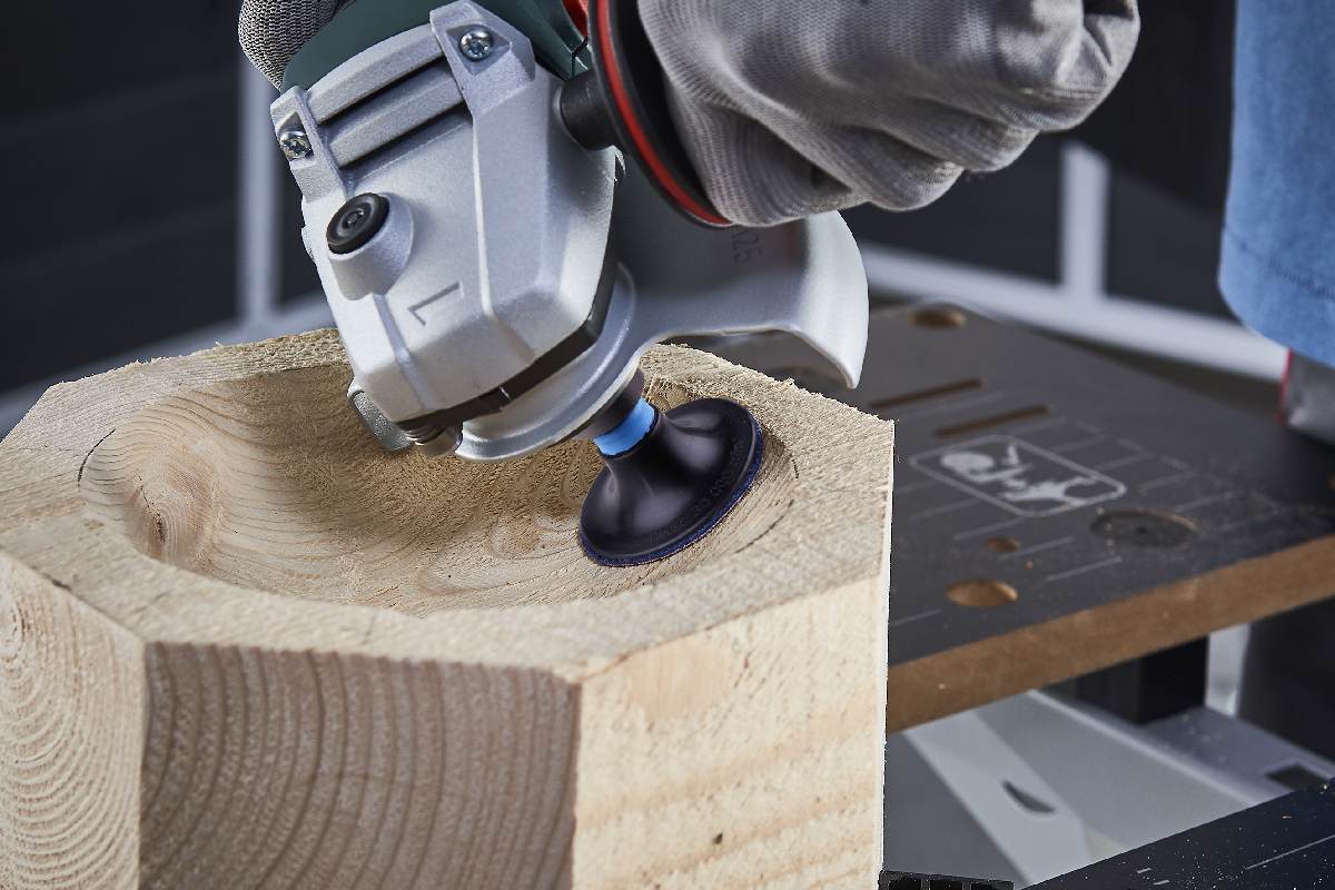 wolfcraft Schleifteller-Set für Winkelschleifer, 4-teilig | WOLFCRAFT ...