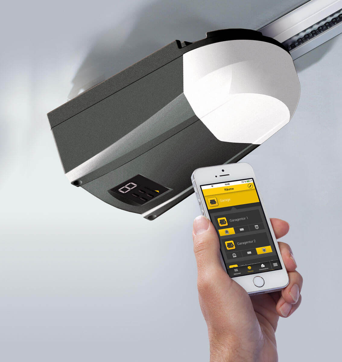 Schellenberg Smart Drive Garagentorantrieb | Smart Drive 10 Premium | 60912