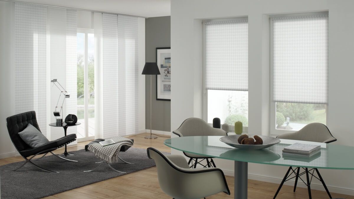 Gardinia Flächenvorhang Stoff Dekor 60 x 245 cm, diverse Motive, inkl ...