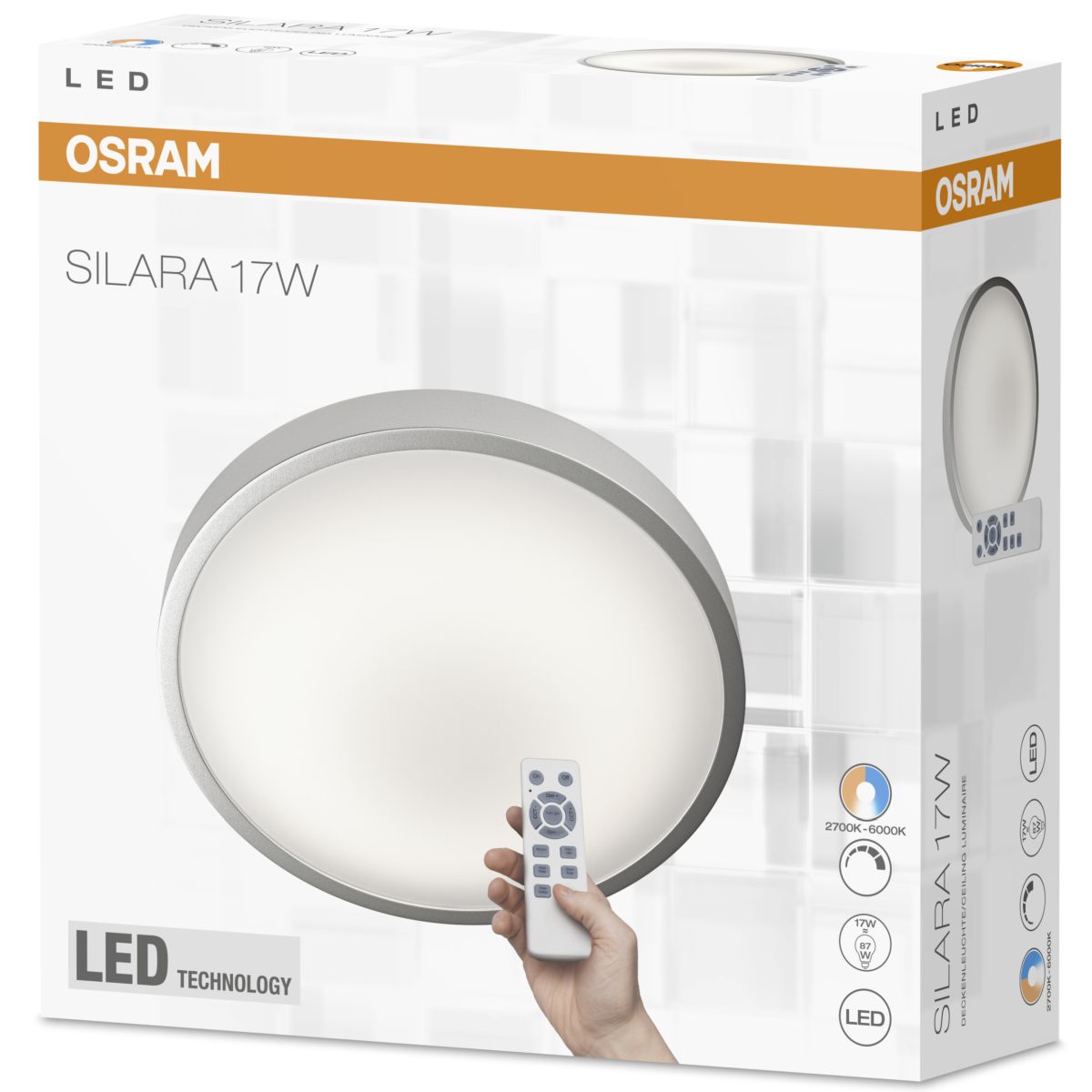 Osram SILARA Pure Remote mit Farbtemperatursteuerung Dimmbar | OSRAM ...