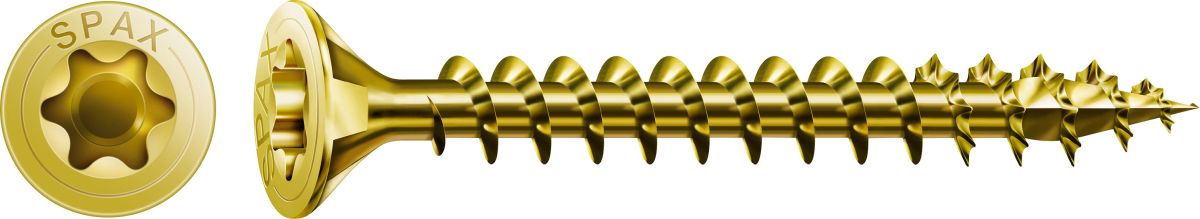 SPAX Senkkopf, Vollgewinde, T-STAR plus, Universalschraube, YELLOX ...