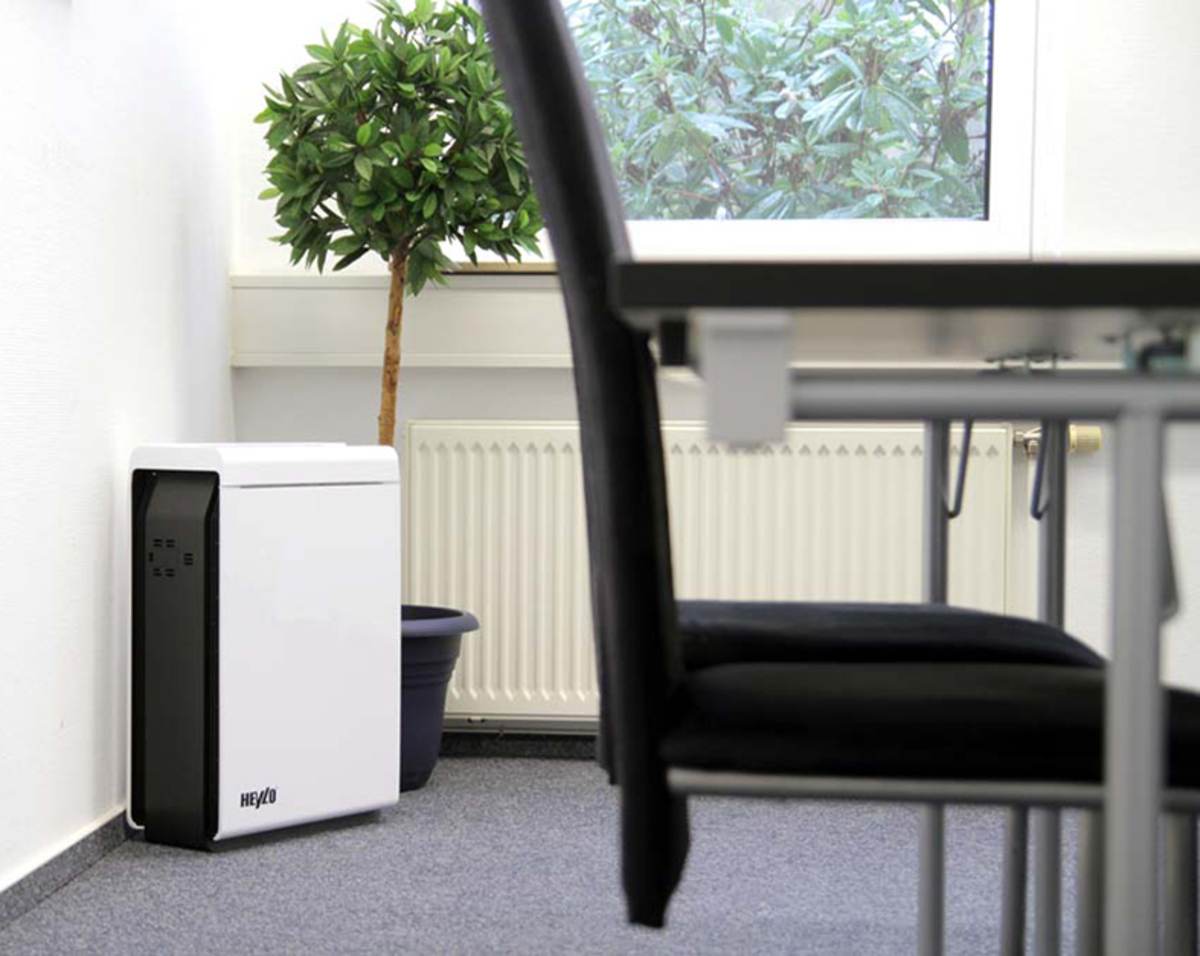 Heylo Viren-Luftreiniger HL 400 Plus mit Nachtmodus, für Räume bis zu ...