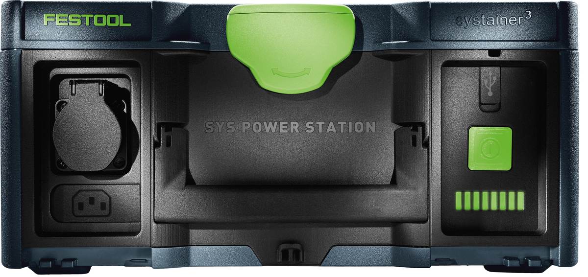 Festool SYS-Power-Station SYS-PST, mobile Stromversorgung, 230V ...
